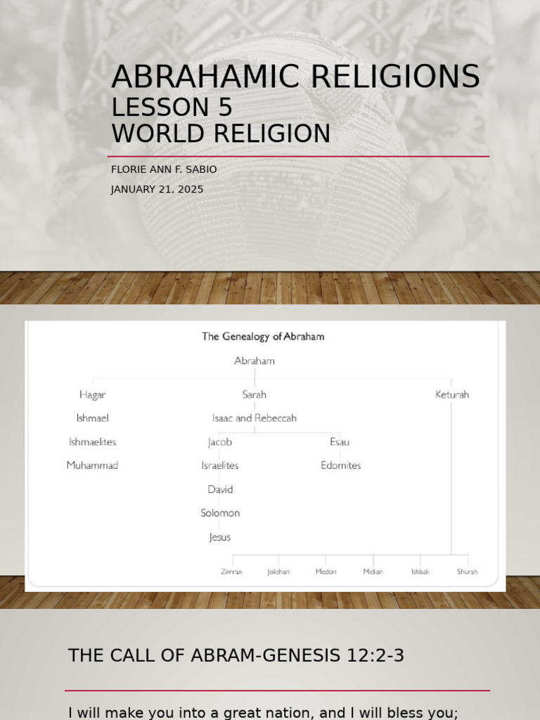 Abrahamic Religions | PDF
