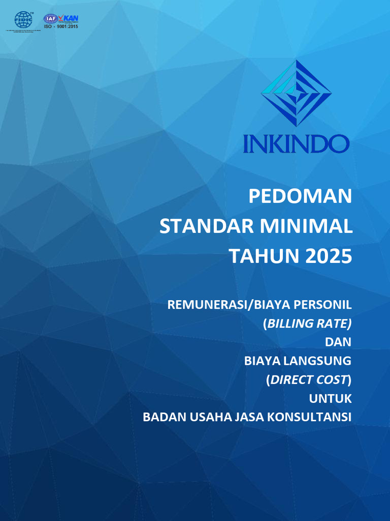 Billing Rate INKINDO 2025 | PDF