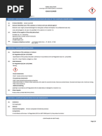 Lidl W5 Glass Cleaner Safety Data Sheet | PDF | Toxicity | Firefighting