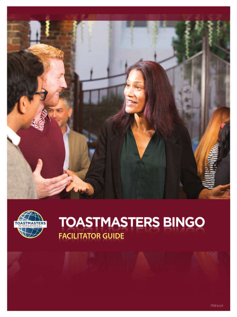Toastmasters Bingo Facilitator Guide | PDF