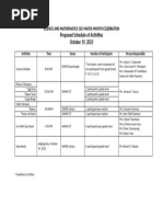 Sci-Math Month 2024 | PDF | Mathematics | Inquiry