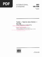 Phenolic Yellowing Test Method ISO 108 X-18 | PDF
