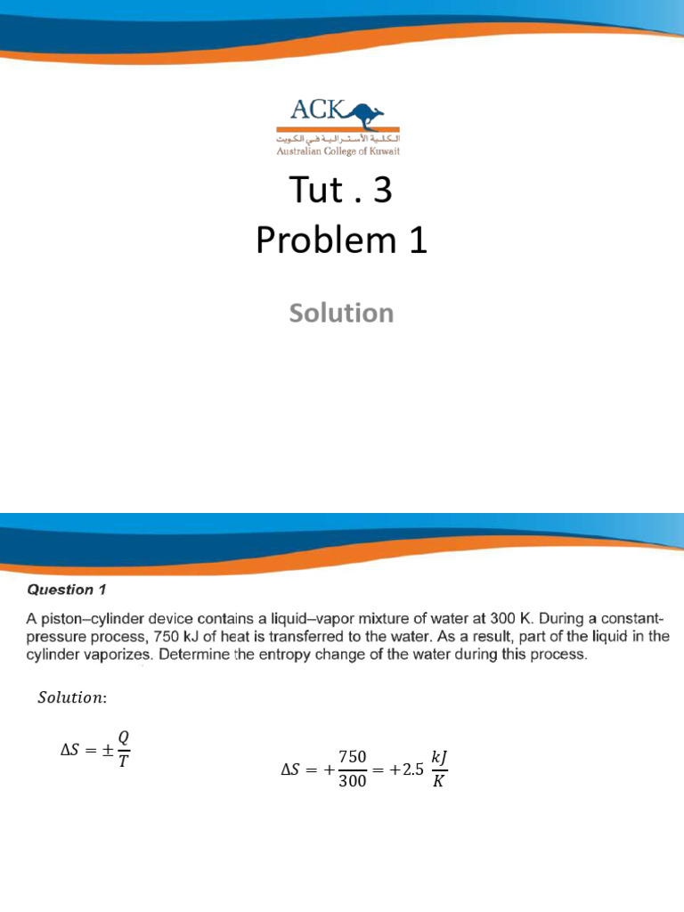 Tut. 3 Problem 1 | PDF
