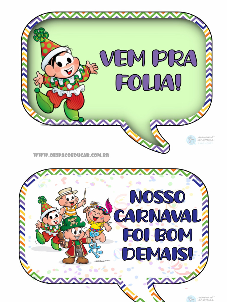 plaquinhas carnaval | PDF