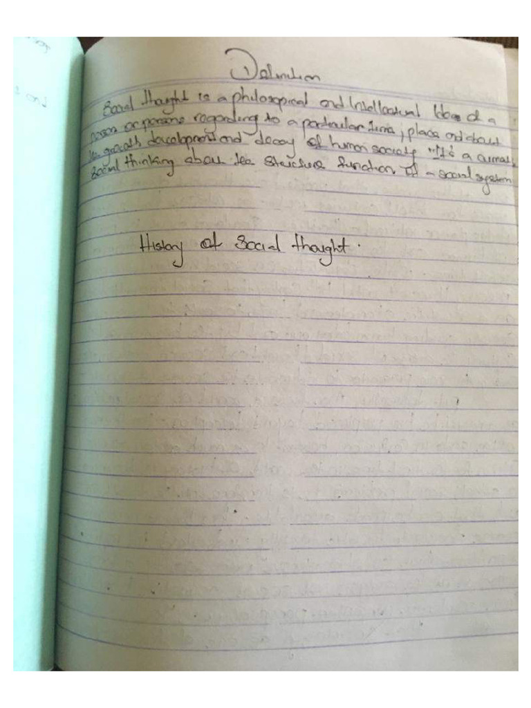 SOC 201 NOTE & RELIVANT MATERIAL | PDF | Theory | Sociology