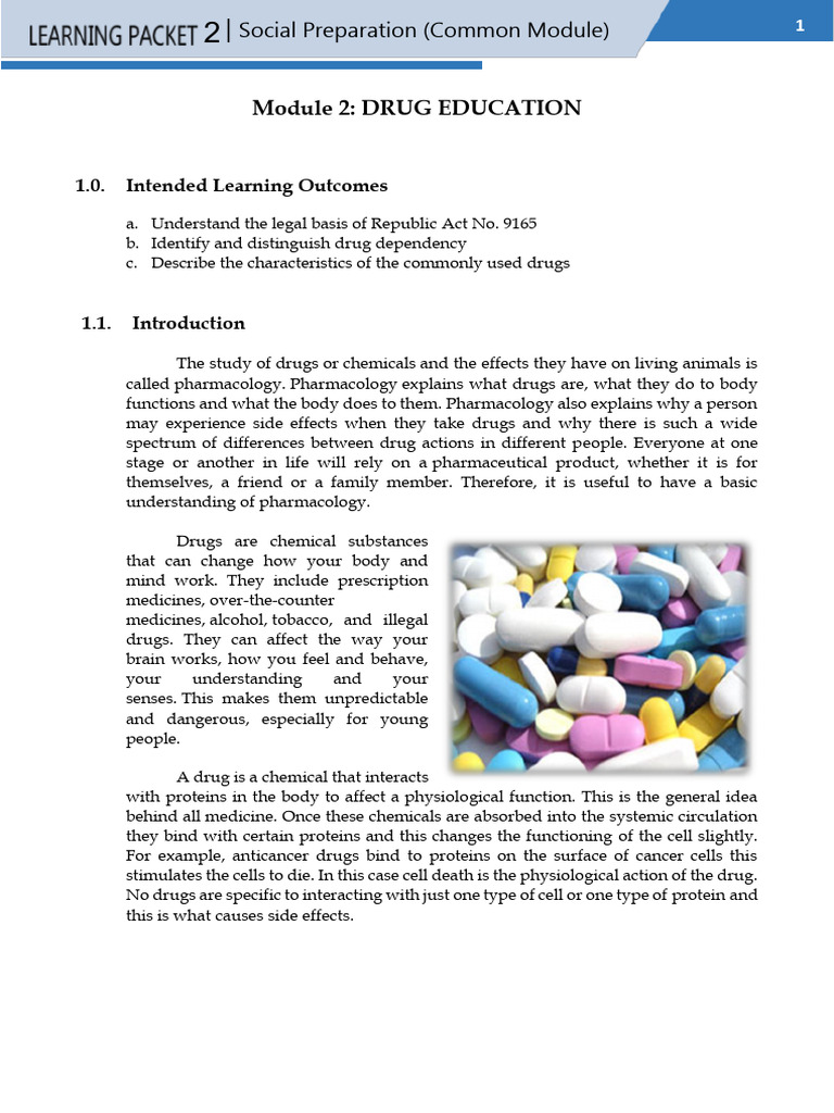 Drug-Education | PDF | Substance Abuse | Pharmacology