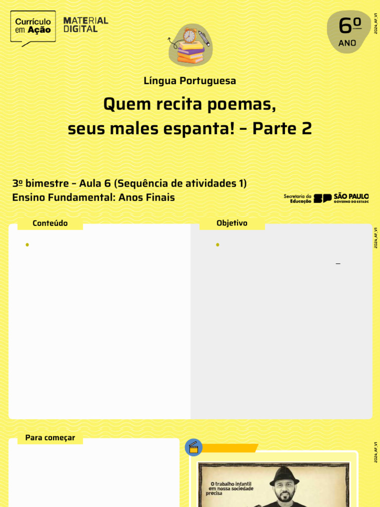 Como Recitar Poemas com Emoção | PDF | Poesia