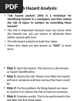 Critical Job Inventory and Risk Assessment | PDF | Workplace | Working ...