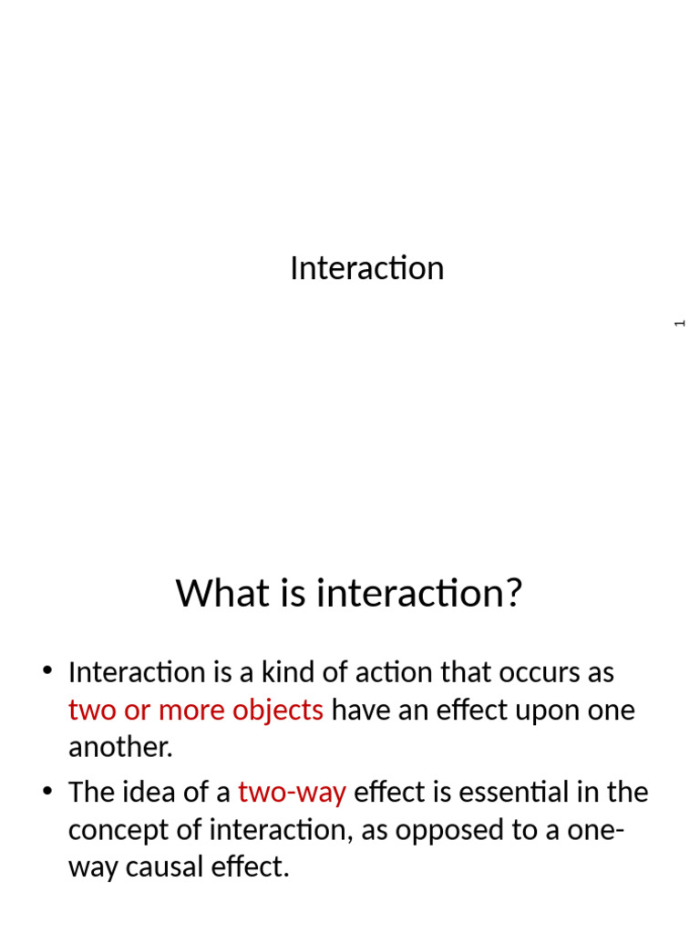 Understanding Interaction Models and Design | PDF | System | Goal
