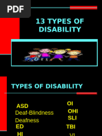 IDEA: 13 Defined Disabilities | PDF | Autism | Disability