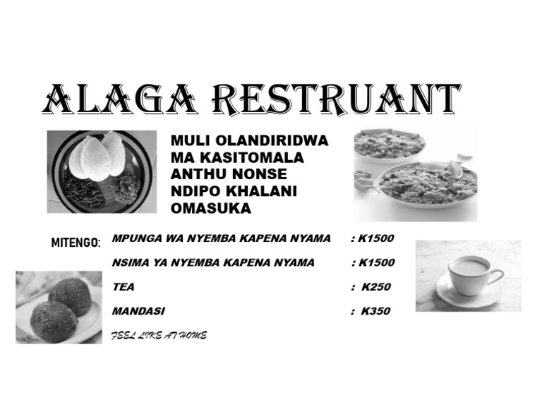 Alaga Restruant | PDF
