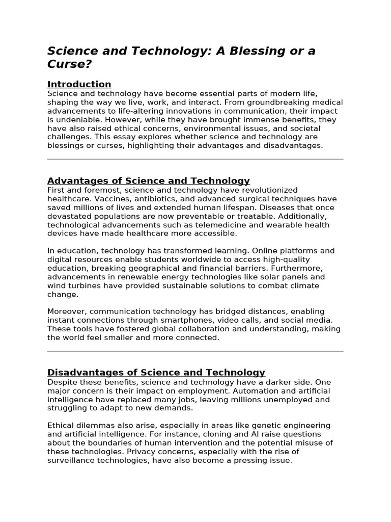 Science and Technology | PDF | Science | Artificial Intelligence Science and Technology | PDF | Science | Artificial Intelligence