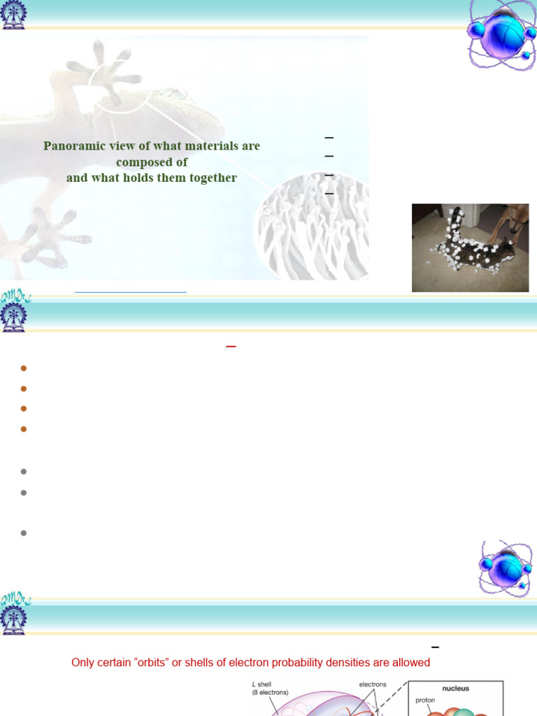Chapter 2 (I) - Forces and Structure | PDF | Periodic Table | Energy Level