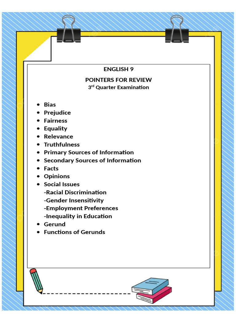 Q3 Pointers For Review | PDF