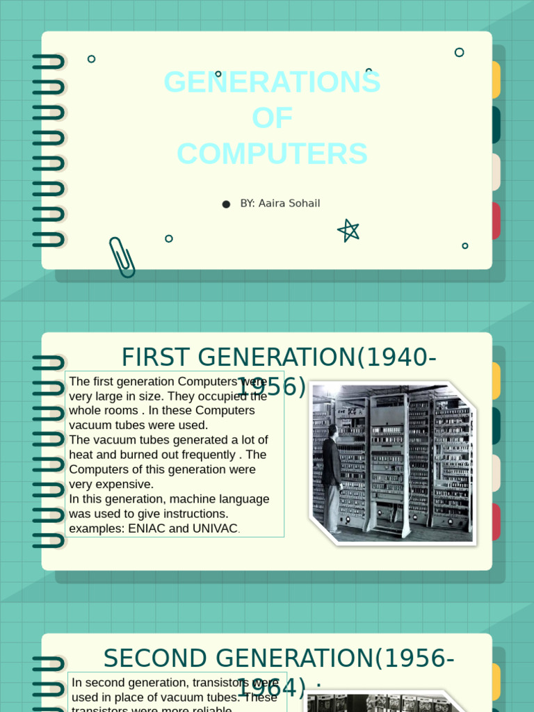 Generations of Computer | PDF