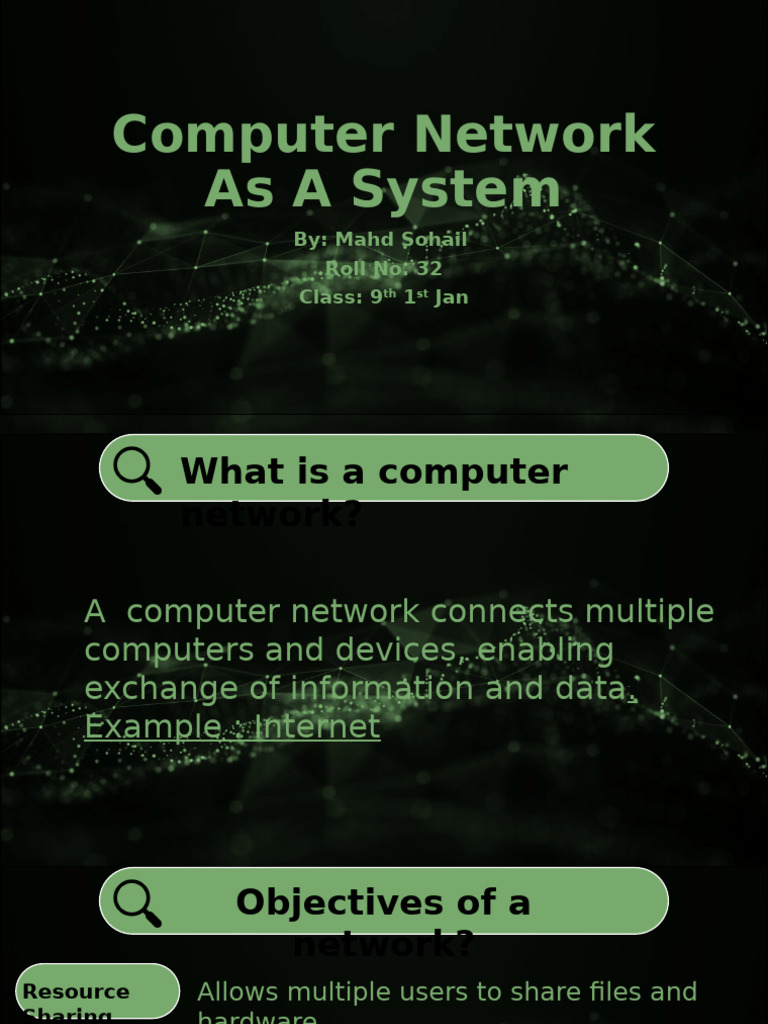 Overview of Computer Networking Systems | PDF