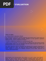 Sensory Evaluation Panelist Training Guide | PDF | Perception | Odor
