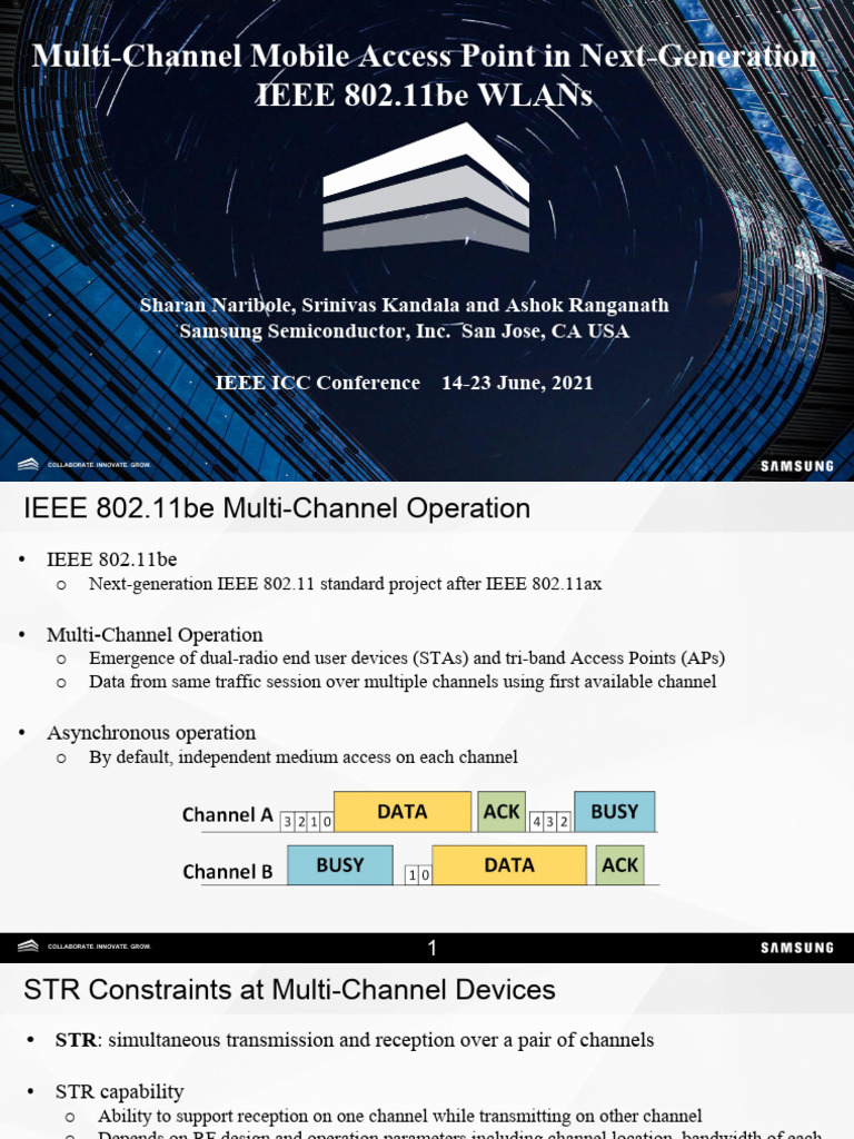 Icc 2021 Mobistar | PDF | Ieee 802.11 | Wi Fi