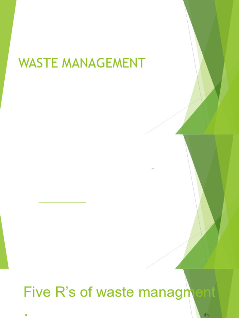 MODULE 4.2 EVS | PDF | Waste | Hazardous Waste