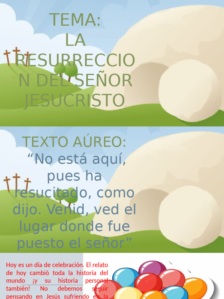 La Resurrección de Jesucristo | PDF