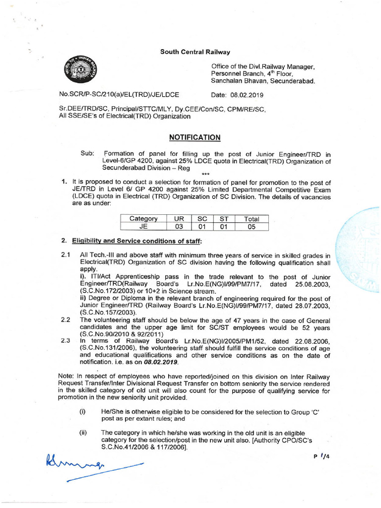 Syllabus JE TRD | PDF