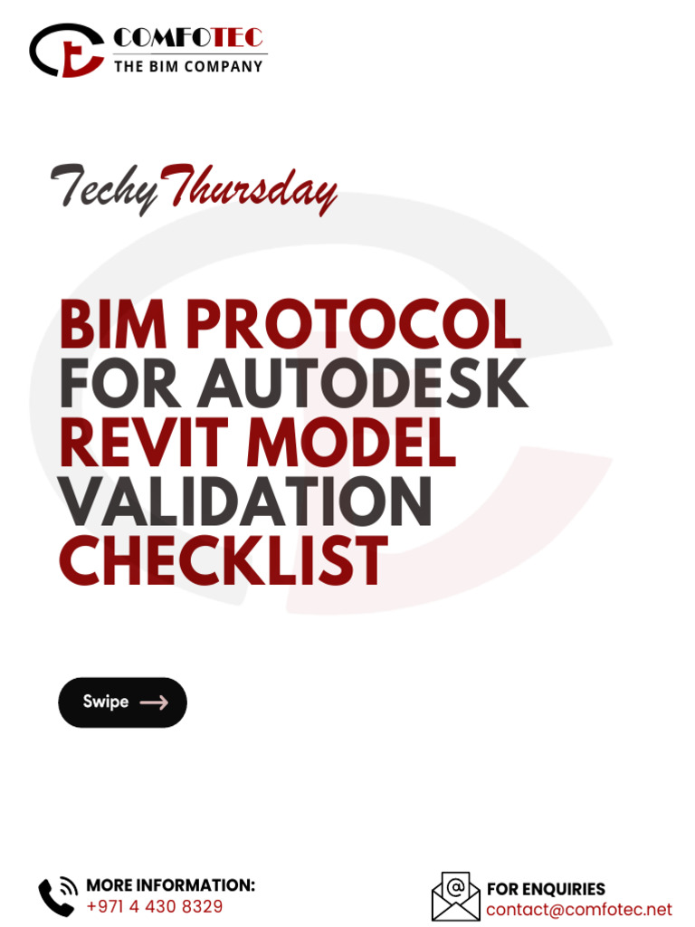 BIM Model Validation Checklist | PDF | Autodesk Revit | Building ...