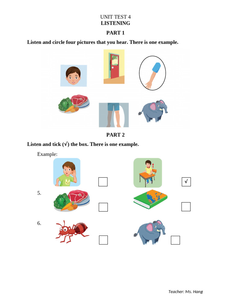 Test U4 E1 | PDF
