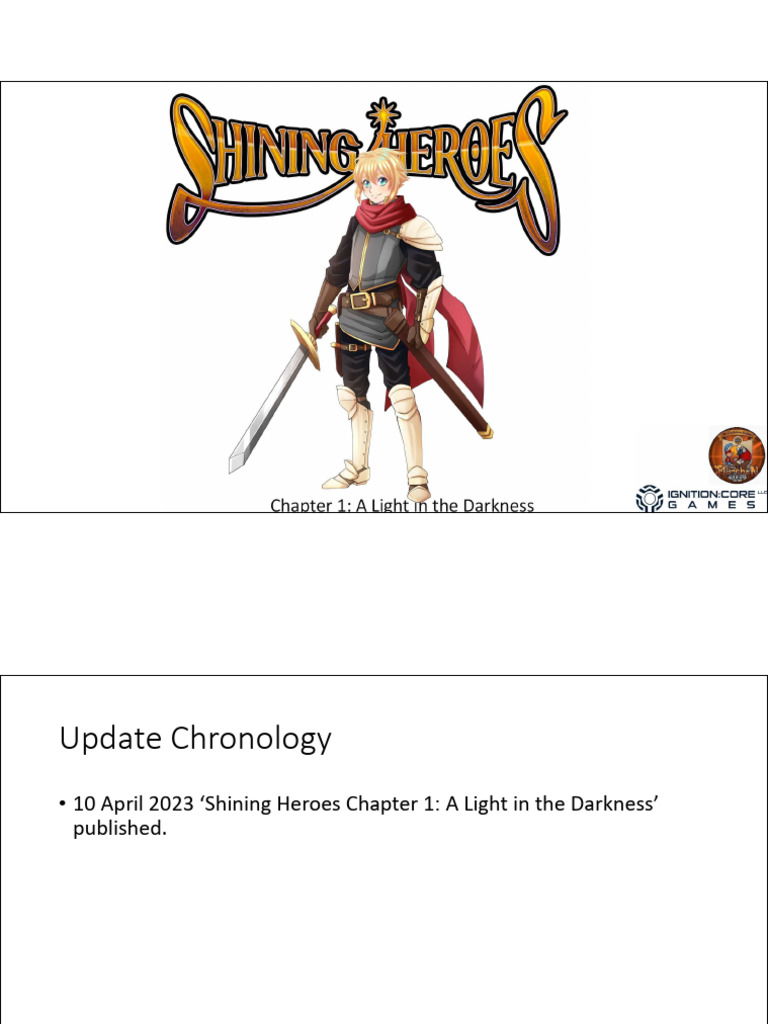 Shining Heroes Chapter 1 Guide | PDF