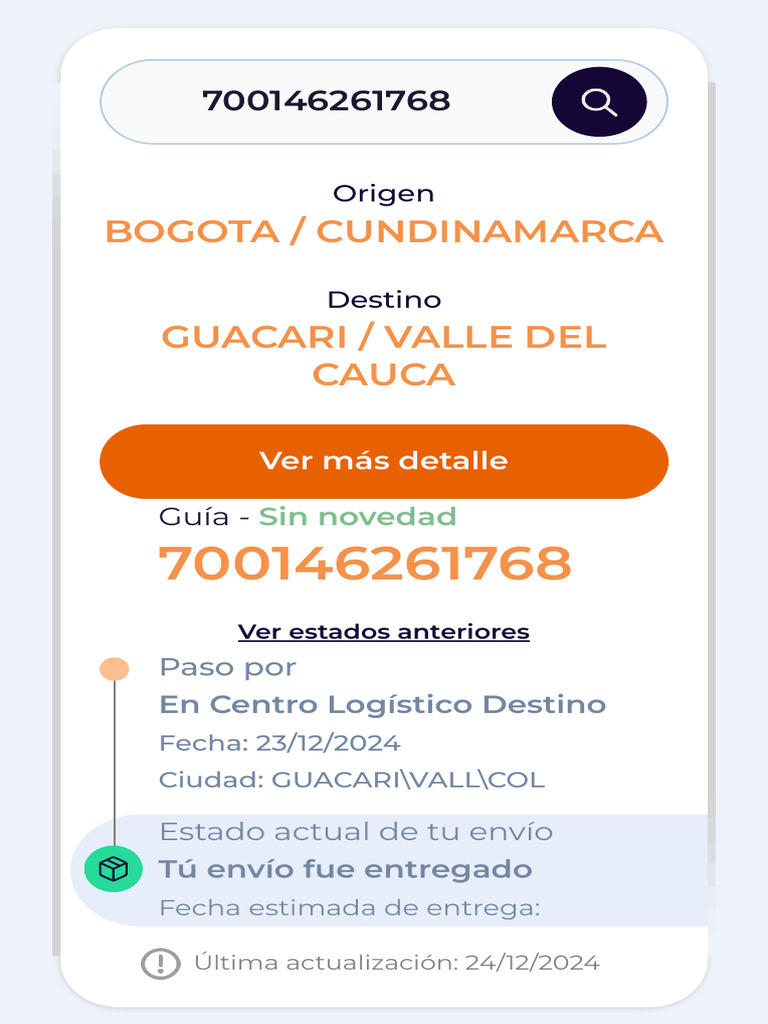 Sigue Tu Envio | PDF