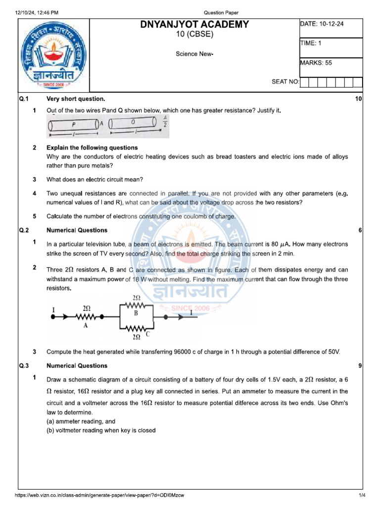 Electricity 2 Pdf