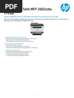 HP Color Laserjet Pro MFP 4303Dw Printer: Data Sheet | PDF | Image ...