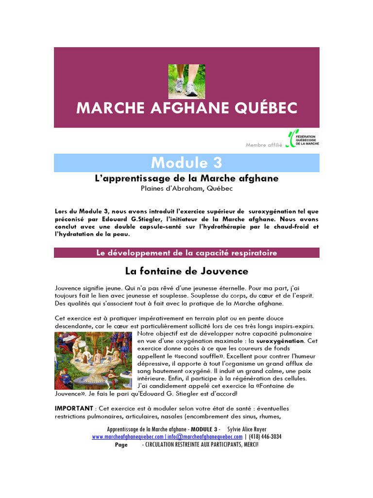 Apprentissage de la Marche afghane | PDF | Peau | Sang