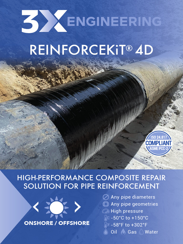 Reinforcekit 4D: High-Performance Composite Repair Solution For Pipe Reinforcement | PDF | Pipe ...