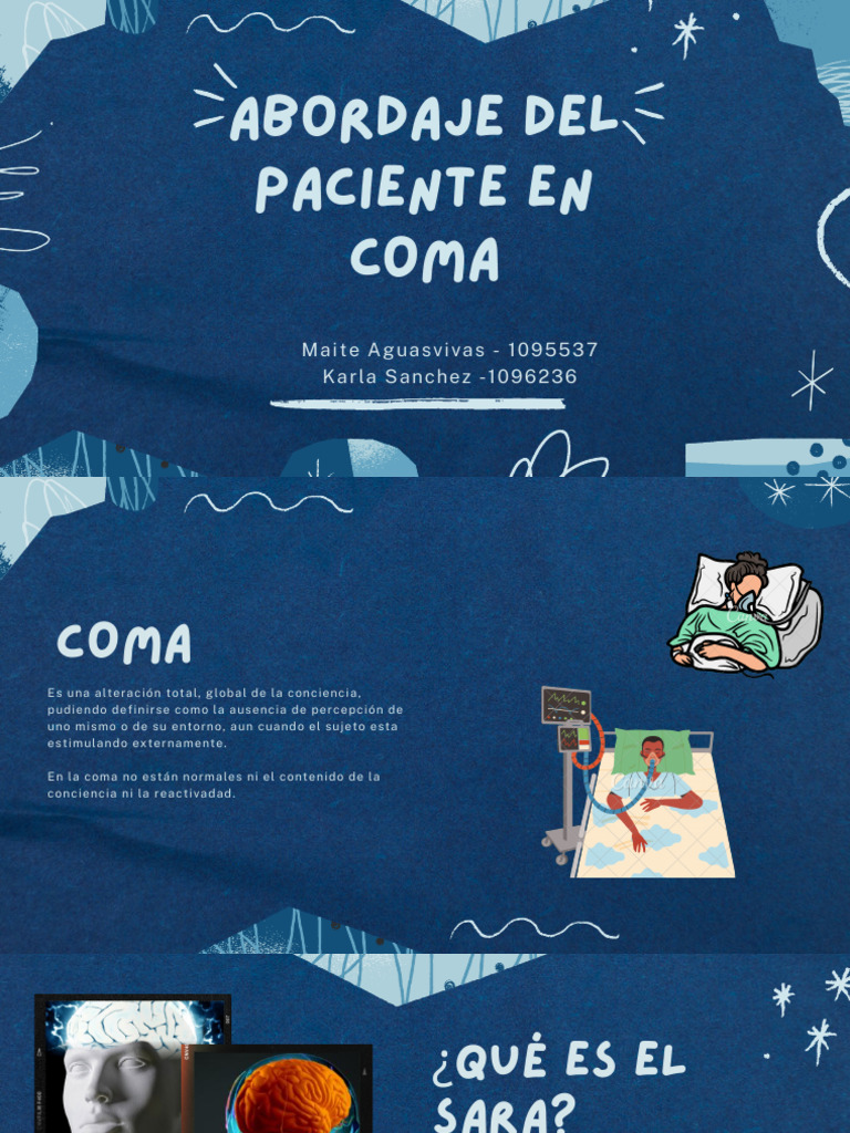 Guía de Manejo del Paciente en Coma | PDF | Coma | Medicina CLINICA