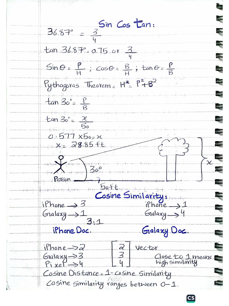 Cosine Similarity Pdf