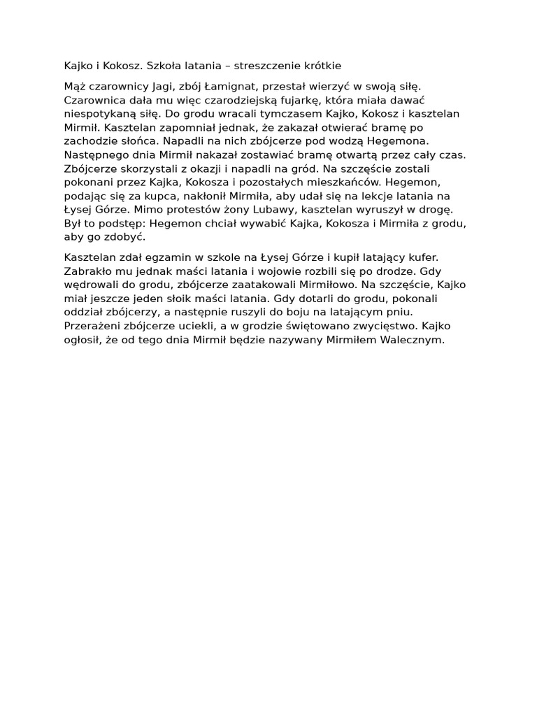 Kajko I Kokosz | PDF