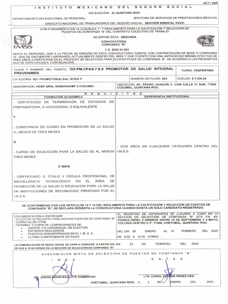 CB2 QuintanaRoo | PDF