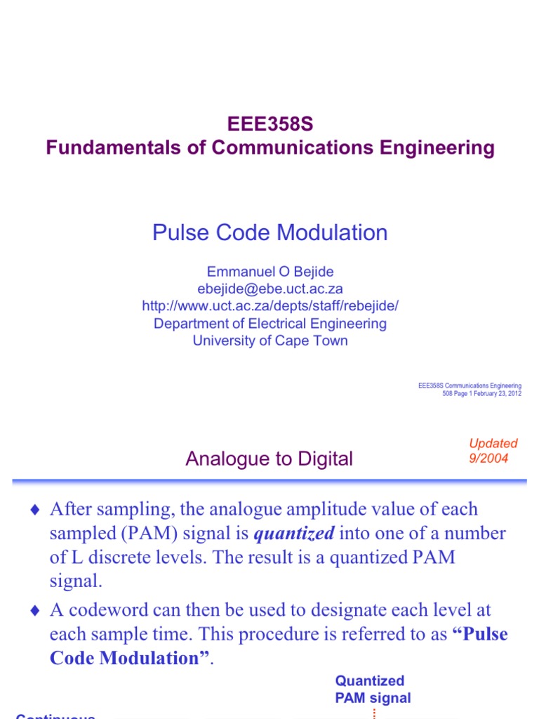 Hdb3 Code Pdf 