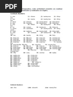 12 Ordinal Numbers List 1-100 | PDF