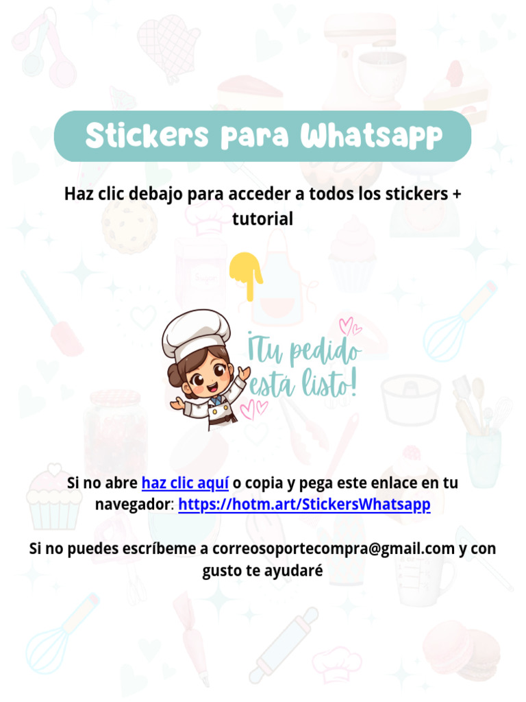 Bono+de+regalo_+Stickers+para+Whatsapp | PDF