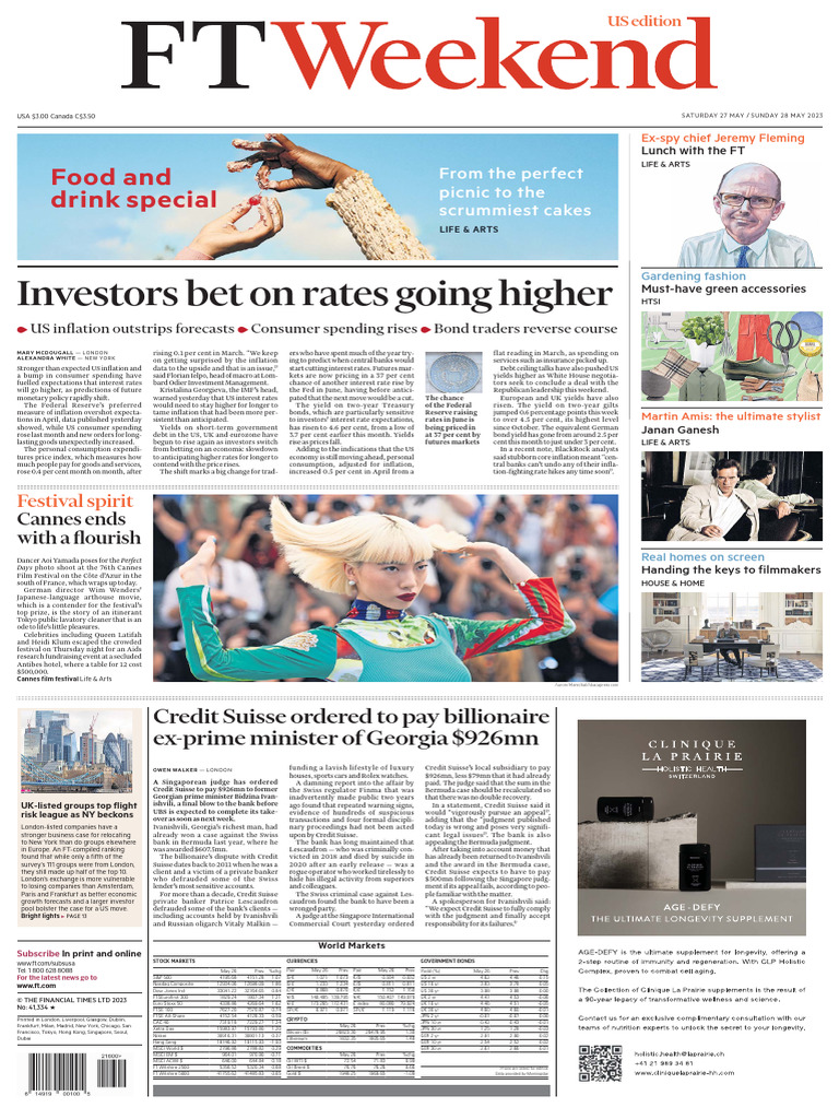 FT Us | PDF | Interest Rates | Inflation