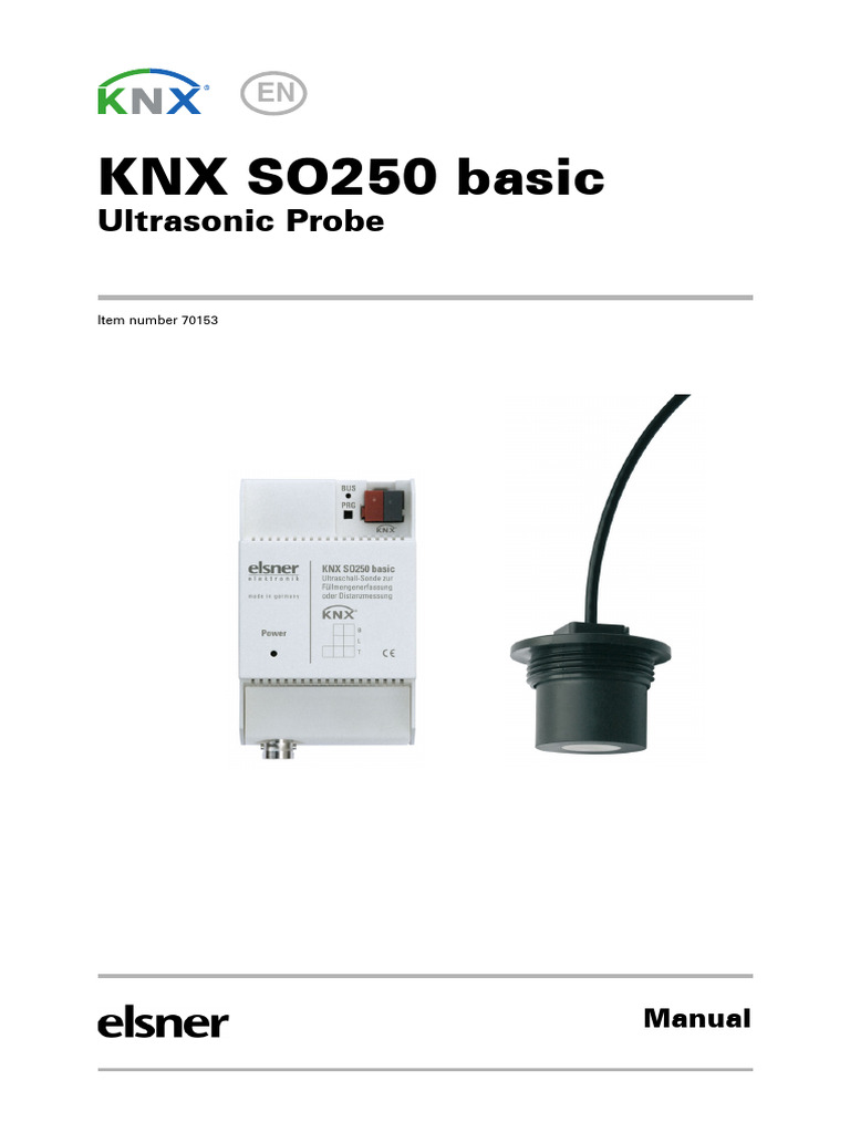 KNX SO250basic Manual en | PDF | Volume | Parameter (Computer Programming)