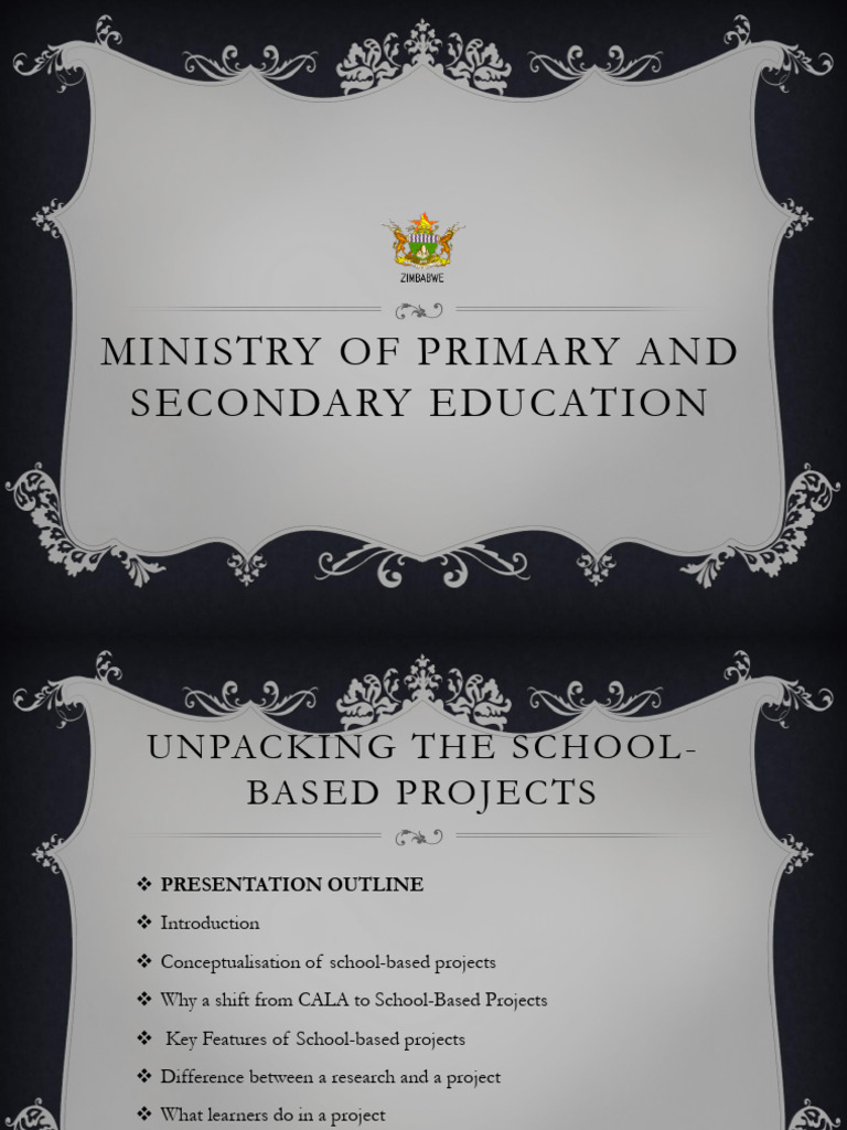 3 School-based Projects Presentation - Copy | PDF | Learning | Critical ...