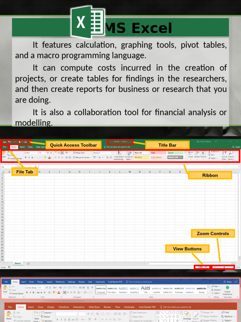 Lesson 5 Advanced Functions in MS Excel1 | PDF | Microsoft Excel | Mathematics