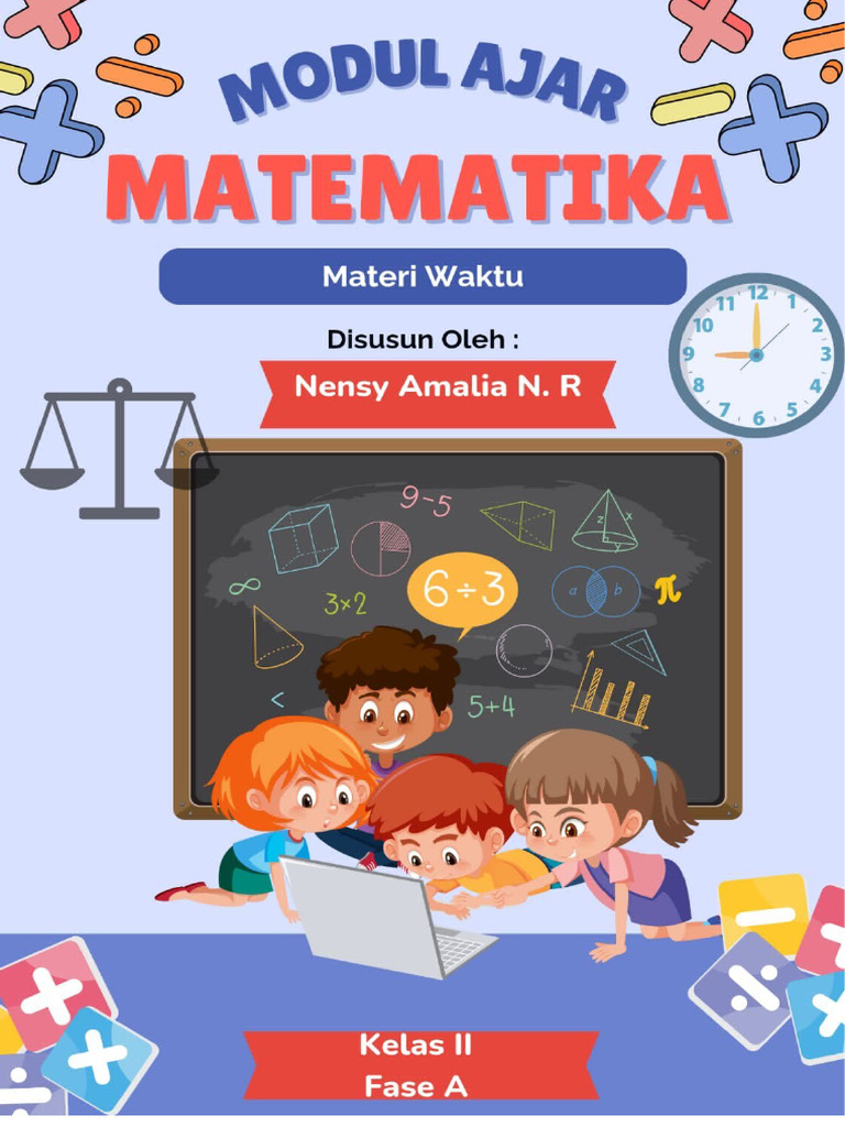 Modul Waktu Mtk Kelas 2 | PDF
