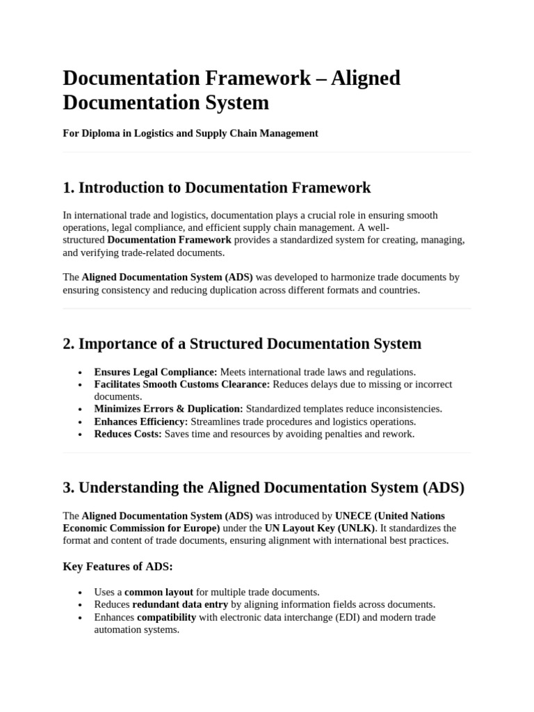 14 Documentation Framework | PDF | Invoice | Economies
