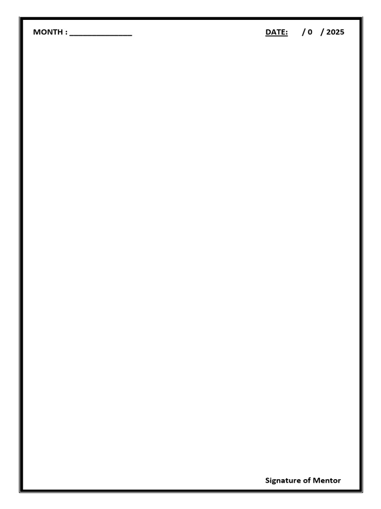 Diary Print Ready | PDF