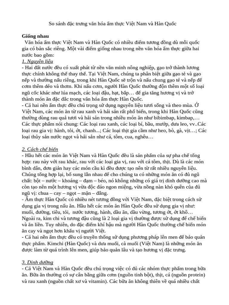 giống-nhau-trong-văn-hóa-ẩm-thực-VN-HQ | PDF giống-nhau-trong-văn-hóa-ẩm-thực-VN-HQ | PDF
