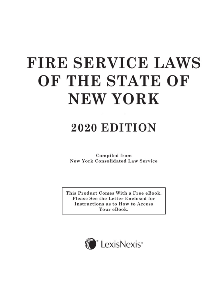 NY Fire Laws 2020 Annotated | PDF | Data Management | Information ...