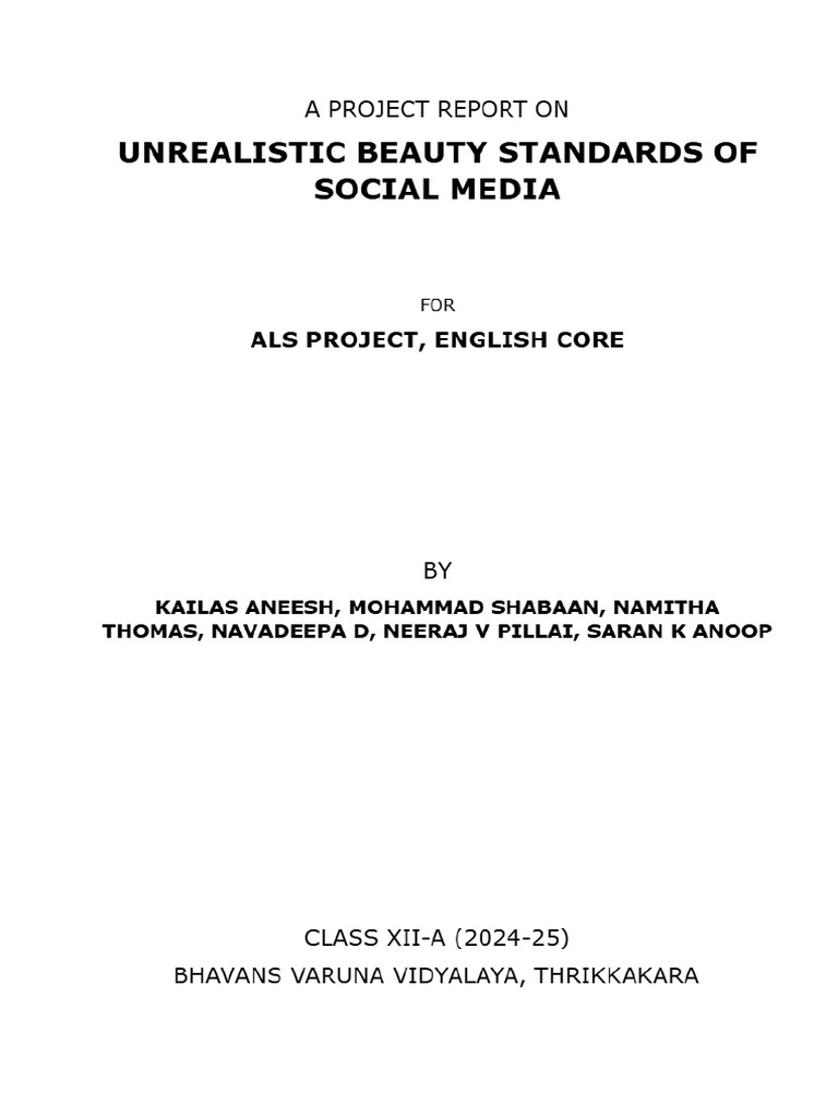 Englsih Project | PDF